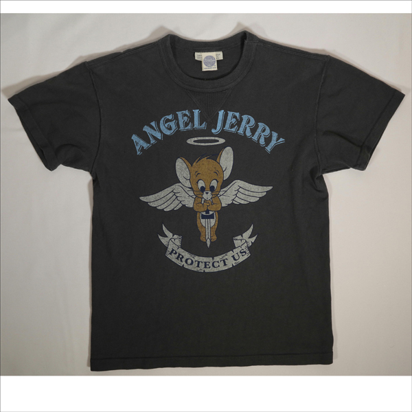 TOYS McCOY McHILL トイズマッコイ トムとジェリー ANGEL JERRY 半袖tシャツ Sサイズ H.OKAMOTO リアル ...