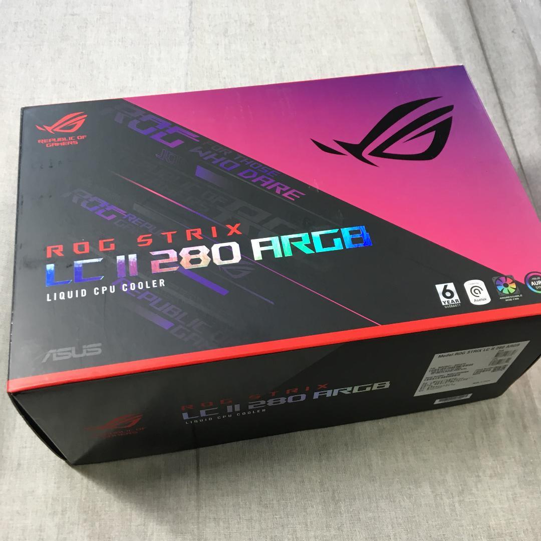 現状品 ASUSTek CPUクーラー ROG STRIX LC II 280 ARGB(CPUクーラー)｜売買されたオークション情報、yahooの商品情報をアーカイブ公開 - オークファン ...