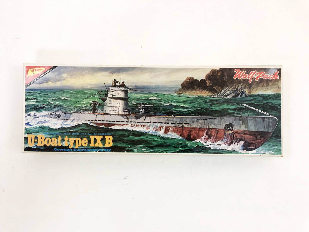 プラモデル NICHIMO ドイツ海軍潜水艦 U-ボート U-107 U-Boat type IX B 1：200 IDENTICAL ...