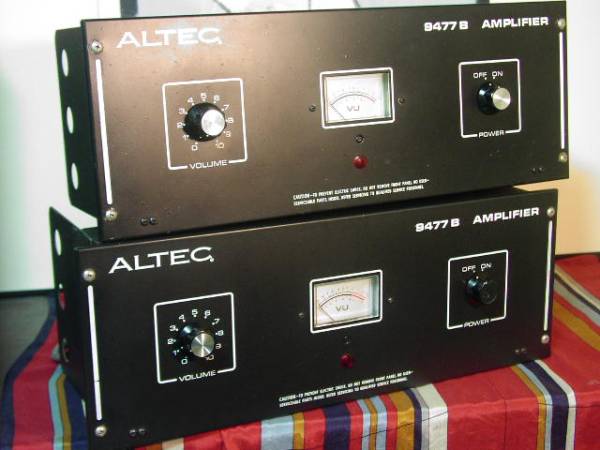 ALTECアルテック9477B モノラルアンプ ペア 当時62万円(アルテック)｜売買されたオークション情報、yahooの商品情報をアーカイブ ...