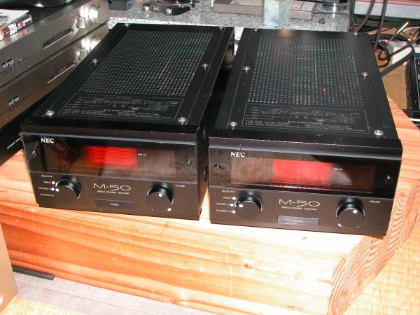 音良し NECモノラル パワーアンプ M－50(NEC)｜売買されたオークション情報、yahooの商品情報をアーカイブ公開 - オークファン ...