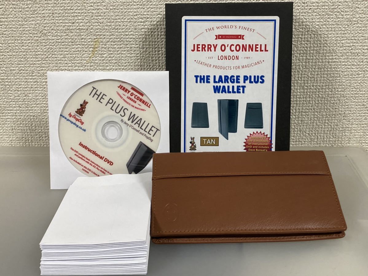 手品用財布 色 茶 JOL ラージ プラス ワレット JOL LARGE Plus Wallet Jerry O' Connel(その他 ...