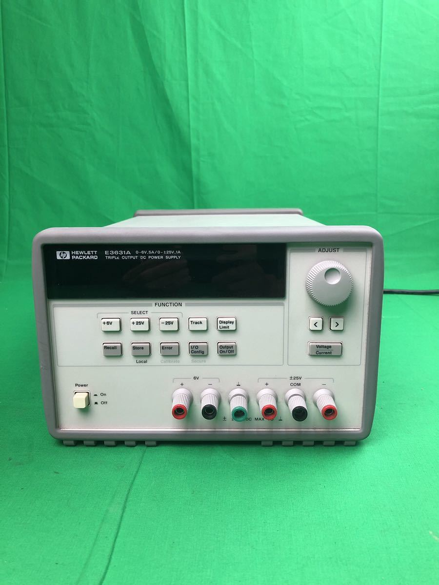 HP E3631A Triple Output DC Power Supply 0-6V 5A/0-±25V 1A(電気計測器)｜売買された ...