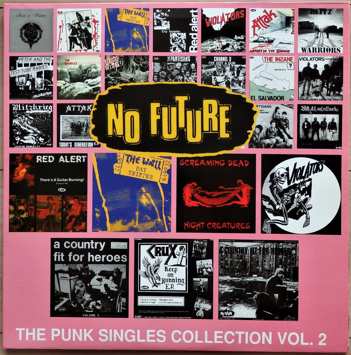 1996年コンピ盤/初期80’s UKパンク/特価盤 V.A. BLITZ/ATTAK/THE VIOLATORS etc /No ...