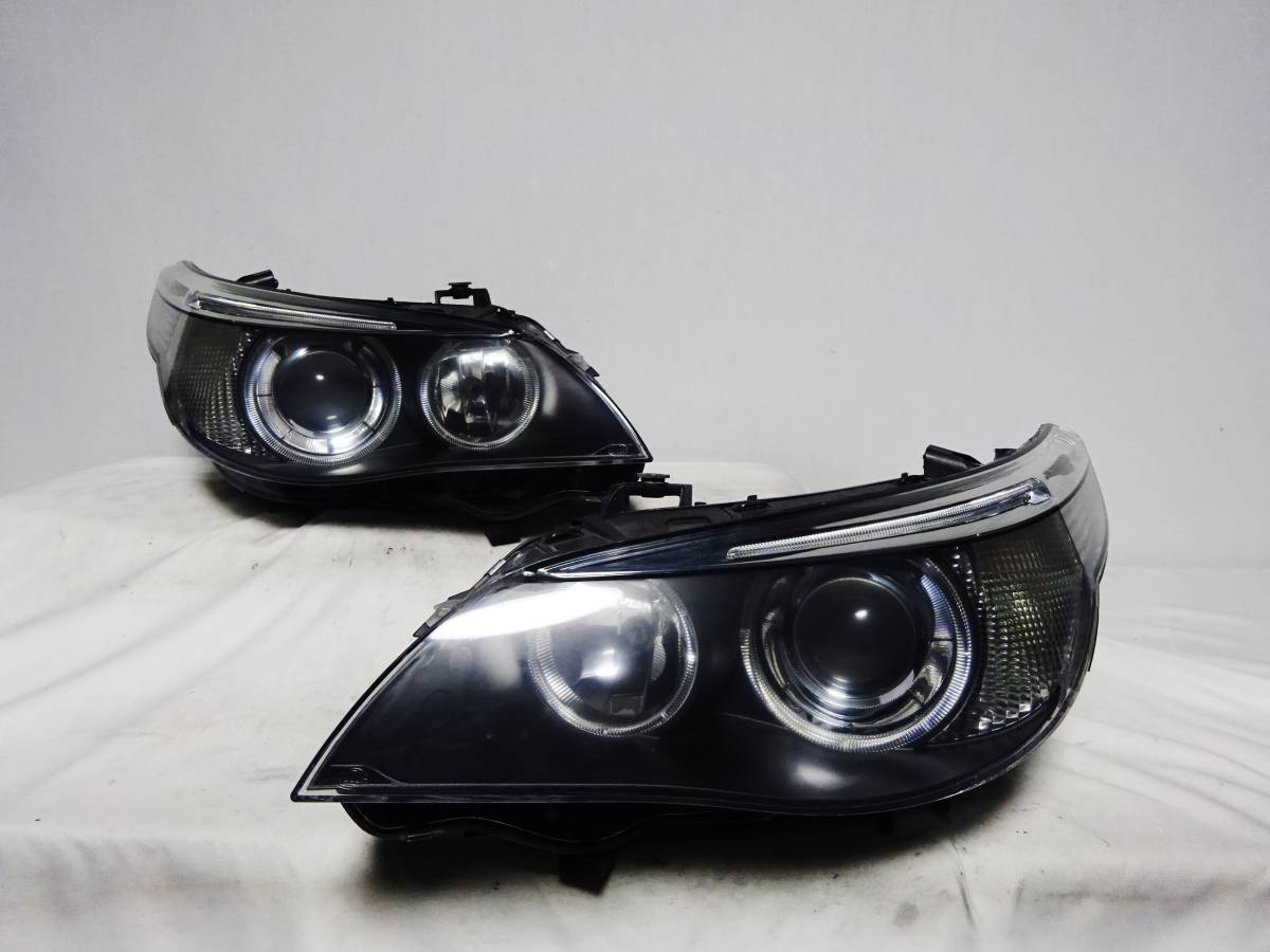 磨クリーニング済 BMW E60 E61 M5 5シリーズ 前期 HID キセノン ヘッドライト ヘッドランプ 左右 右 左(ヘッドライト)｜売買されたオークション情報、yahooの商品情報を ...