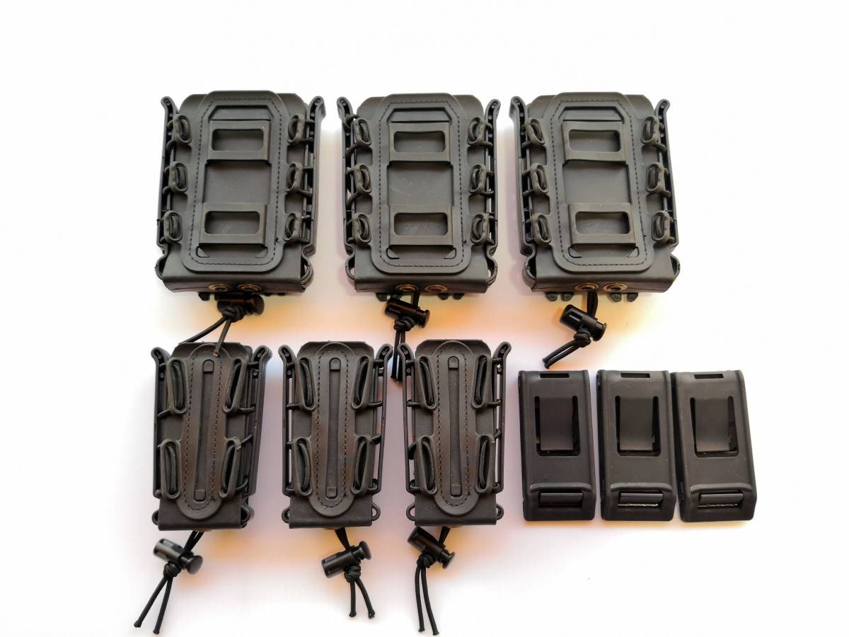 G-CODE Scorpionタイプ ソフトシェル マグキャリアーセット 東京マルイ 次世代 M4 AK47 AKM AK74 VFC G19 G17 1911 G18c ハイキャパ STI ...