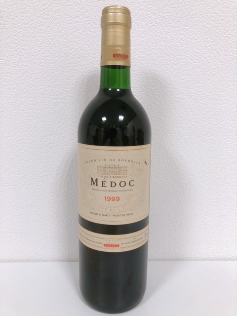1881 1円スタート CALVET MEDOC カルベ メドック 1999年 ワイン 未開栓 750ml 12% ボルドー(ボルドー)｜売買 ...