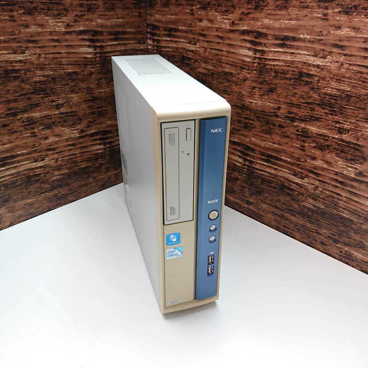 高速起動 NEC デスクトップPC MB-D Windows10 SSD 120GB メモリ 4GB Intel Celeron G530 2.40GHz 2C2T パソコン(パソコン単体 ...