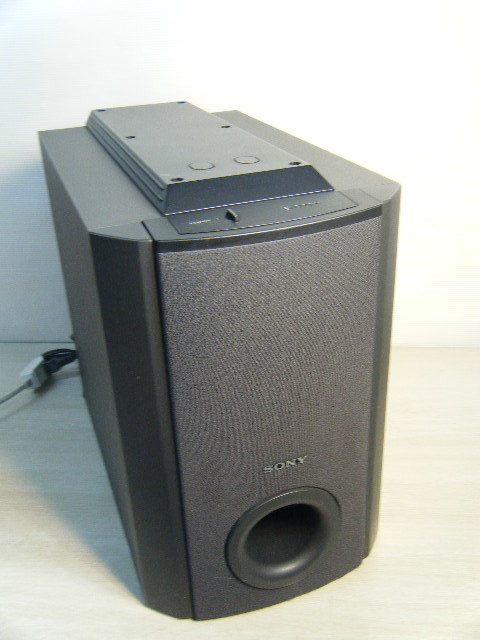 3た2 SONY/ソニー アクティブスーパーウーファー SA-W505 アドバンストSAW方式 コンパクト設計 オーディオ機器(ウーファー ...