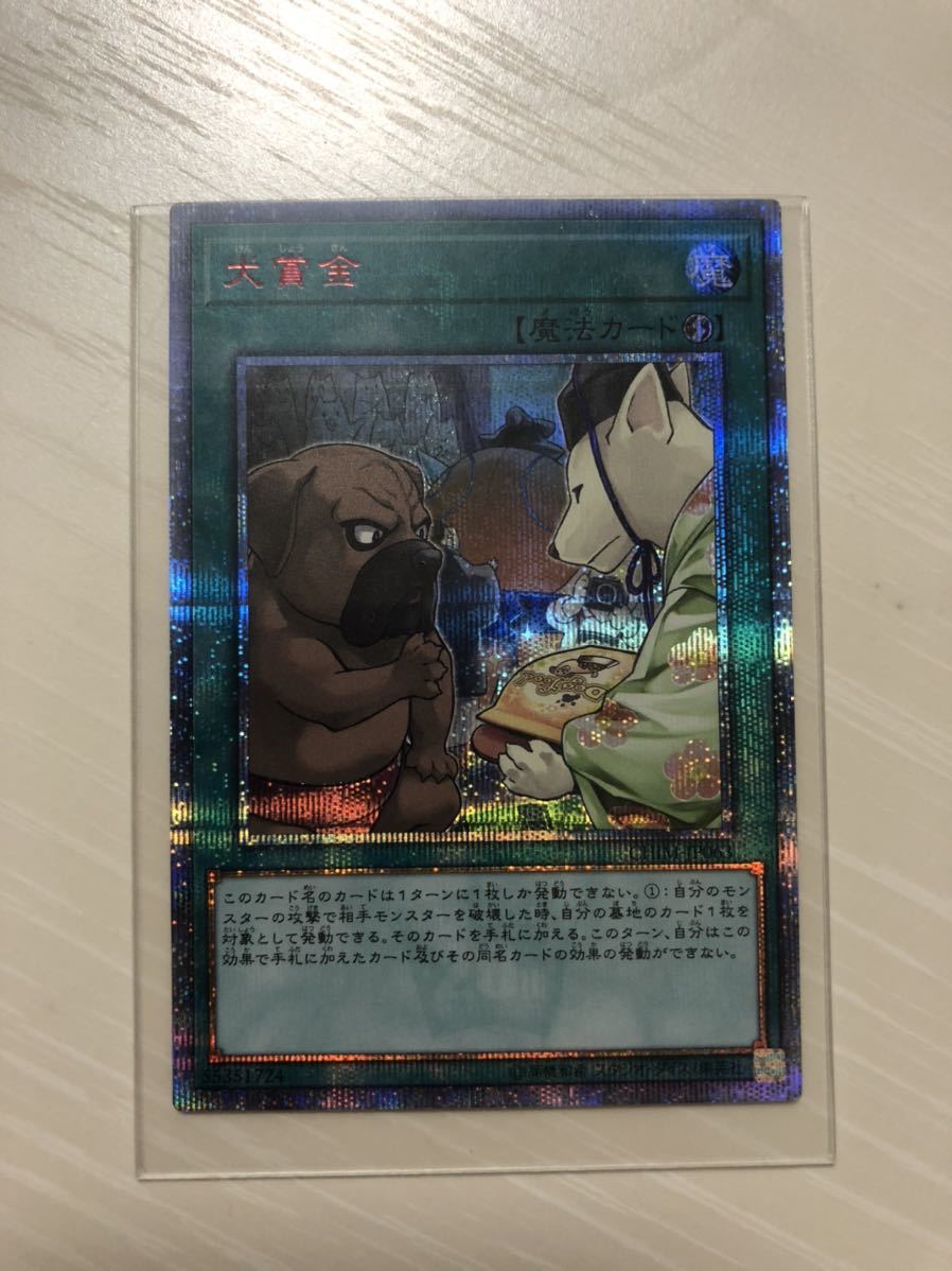 トレカ 遊戯王 犬賞金 20thシークレットレア CHIM-JP063 ワンオーナー 追跡付き 引退品(デュエルモンスターズシリーズ)｜売買されたオークション情報、yahooの商品情報を ...