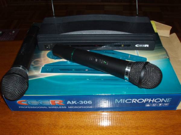GEER AK-306 プロフェショナル ワイヤレス カラオケ用マイク(カラオケ機器)｜売買されたオークション情報、yahooの商品情報を ...