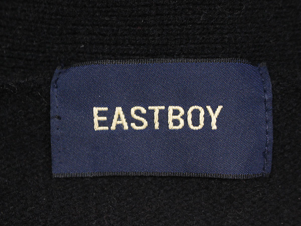 EASTBOY イーストボーイ 女神ロゴ刺繍 胸V カーディガン 黒(トップス)｜売買されたオークション情報、yahooの商品情報をアーカイブ公開 - オークファン（aucfan.com）