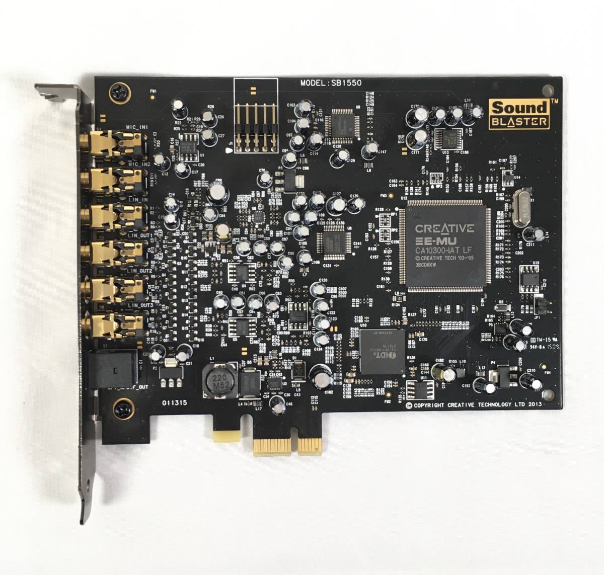 Z3101331 Creative Sound Blaster SB1550 1点(サウンドカード)｜売買されたオークション情報、yahooの ...