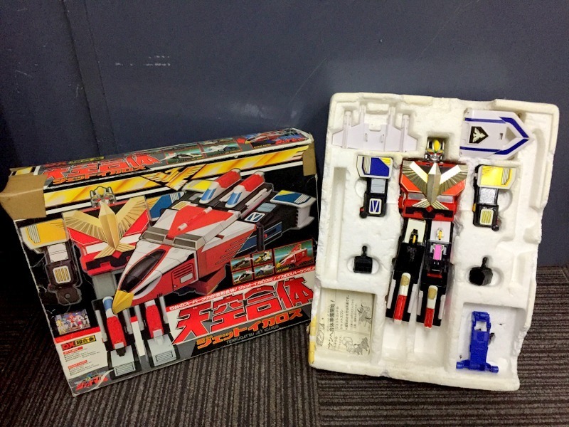 当時物 BANDAI 鳥人戦隊ジェットマン DX超合金 天空合体ジェットイカロス W190(戦隊シリーズ)｜売買されたオークション情報 ...