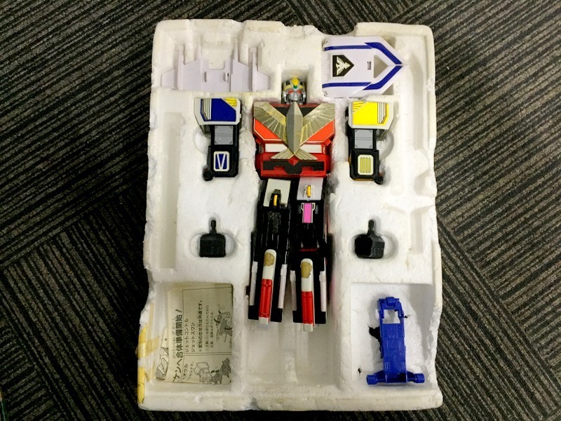 当時物 BANDAI 鳥人戦隊ジェットマン DX超合金 天空合体ジェットイカロス W190(戦隊シリーズ)｜売買されたオークション情報 ...
