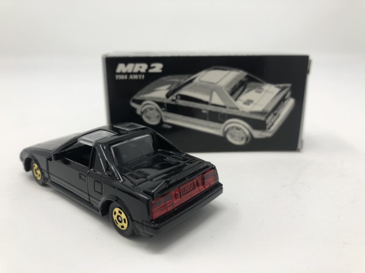トミカ tomica トミー TAM TOYOTA トヨタ博物館 特注 ミニカー 日本製 1/56 24 MR2 1984 AW11 ブラック ...