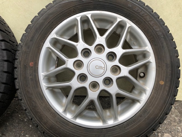 BRIDGESTONE CITTA M8 +45 4H110 4H114.3 155/65R13 DUNLOP WINTER MAXX WM02 2019年製ダンロップウィンターマックス ...