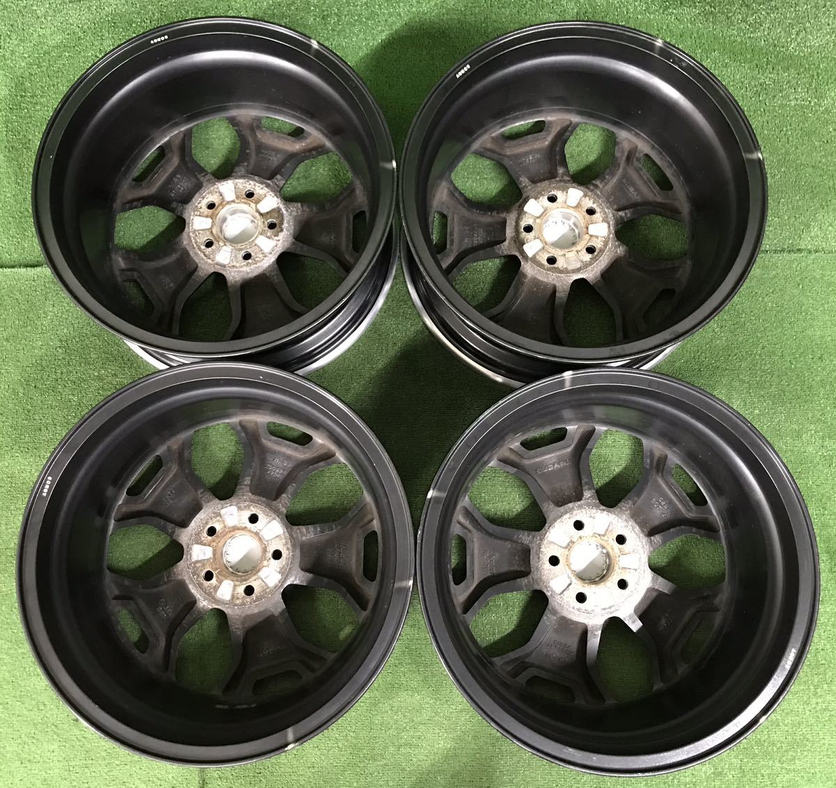 スバル SUBARU GP系 XV 純正 17インチ 100/5H 17×7J +48 PCD100 5穴 ハブ径:約56mm 4本Set アルミ 流用にも B(純正品)｜売買された ...