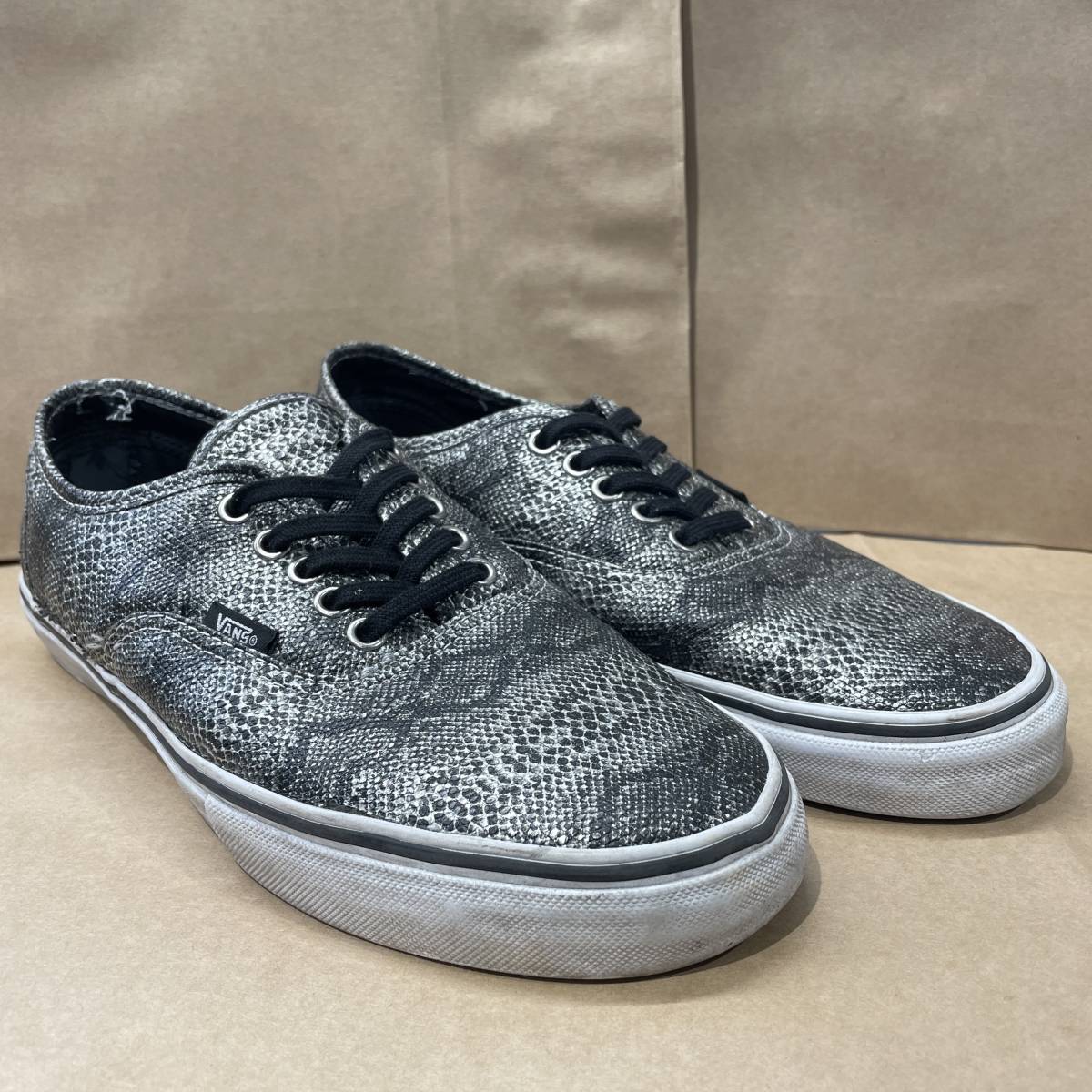 US9.5 27.5cm VANS SYNDICATE AUTHENTIC VN-0OZR5RY SNAKE SKIN バンズ ...