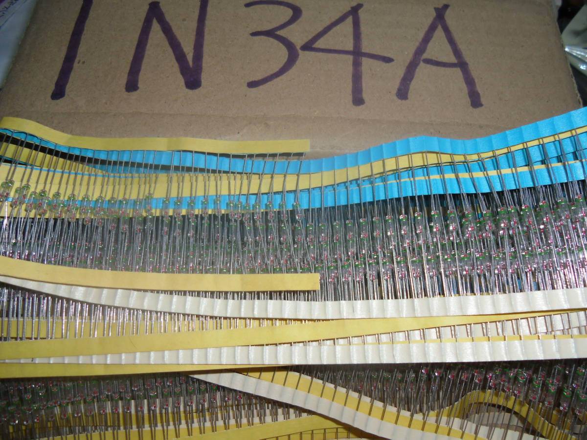 ジャンク品 品ゲルマニュームダイオード 1N34A の10本組(ダイオード)｜売買されたオークション情報、yahooの商品情報をアーカイブ公開 - オークファン（aucfan.com）