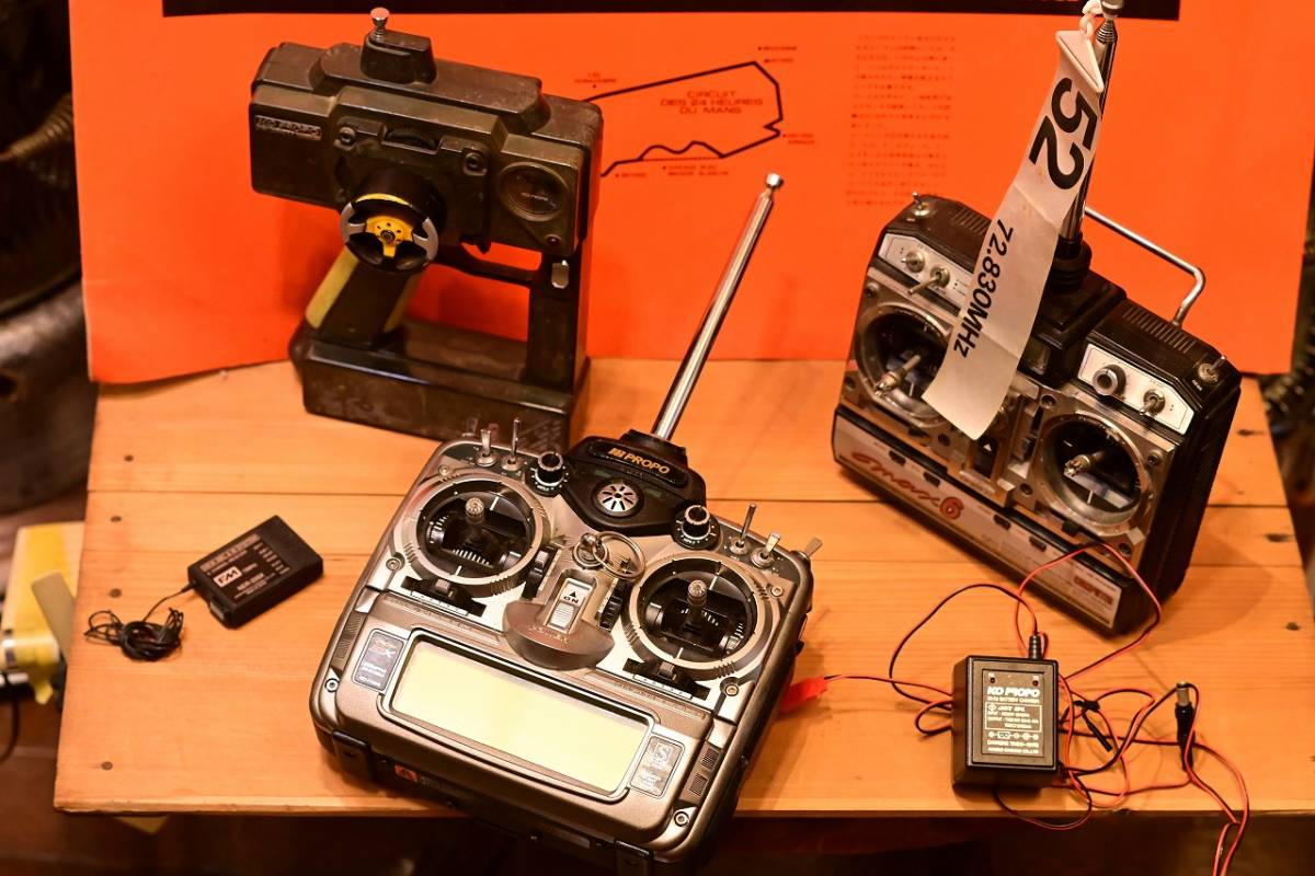 ビンテージ ラジコン RC JR PROPO PCM10X / MAX6 KO PROPO EX-1 3つセット 全て通電確認済(送信機 ...