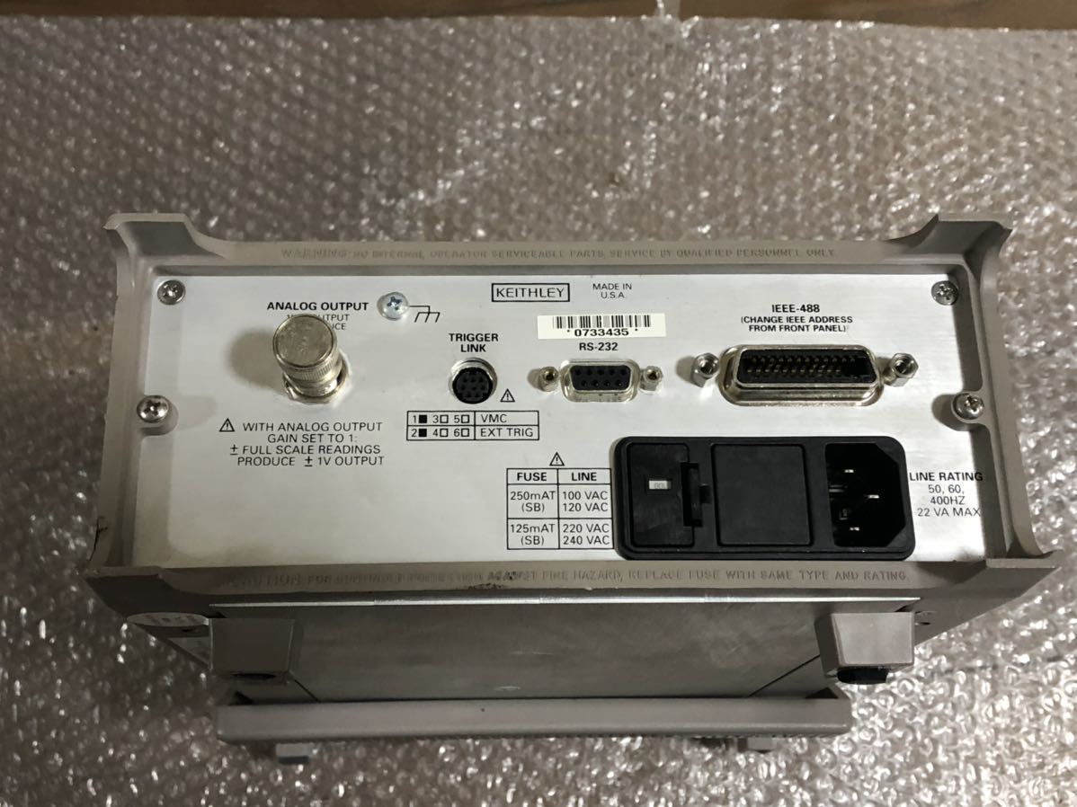 KEITHLEY 2182A NANOVOLTMETER ジャンク(電気計測器)｜売買されたオークション情報、yahooの商品情報をアーカイブ ...