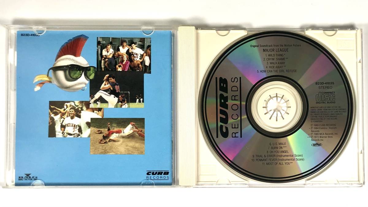 Original Soundtrack from the Motion Picture MAJOR LEAGUE B23D-41035/BMG ...