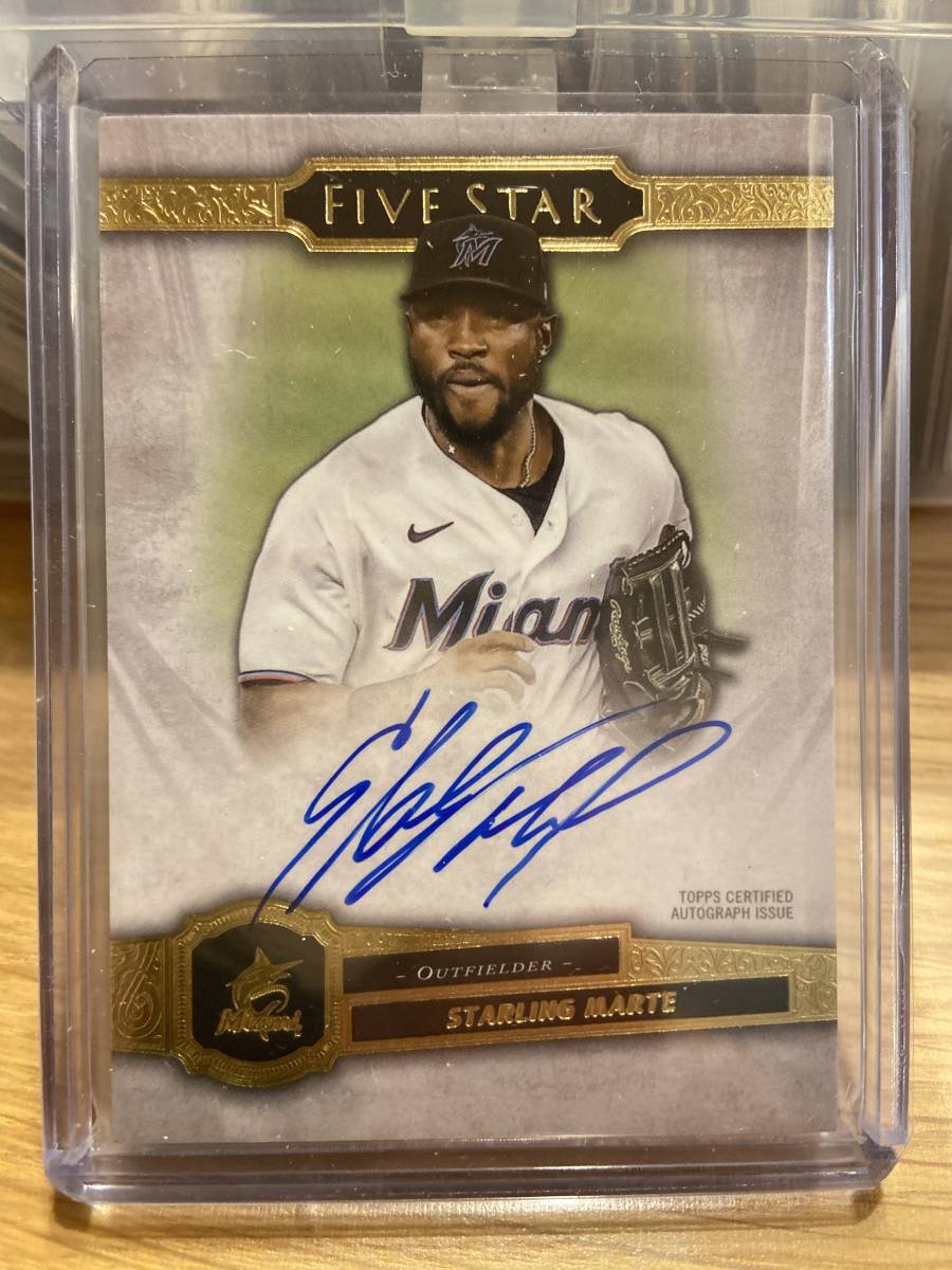 2021 Topps Five Star Starling Marte Auto(Topps)｜売買されたオークション情報、yahooの商品 ...
