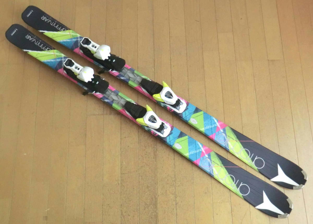 即日発送OK ATOMIC AFFINITY AIR 女性用カービングスキー 146cm ALL MOUNTAIN ROCKER 調整ビン付 WAX済(140cm～)｜売買されたオークション ...