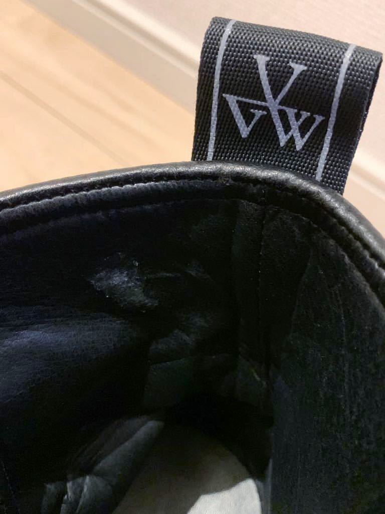 VIRGO WEAR WORKS 8HOLE MILITARIA BOOTS 牛革 カウレザー ブーツ 日本製 4 28.5 サイズ 黒 細美 ...