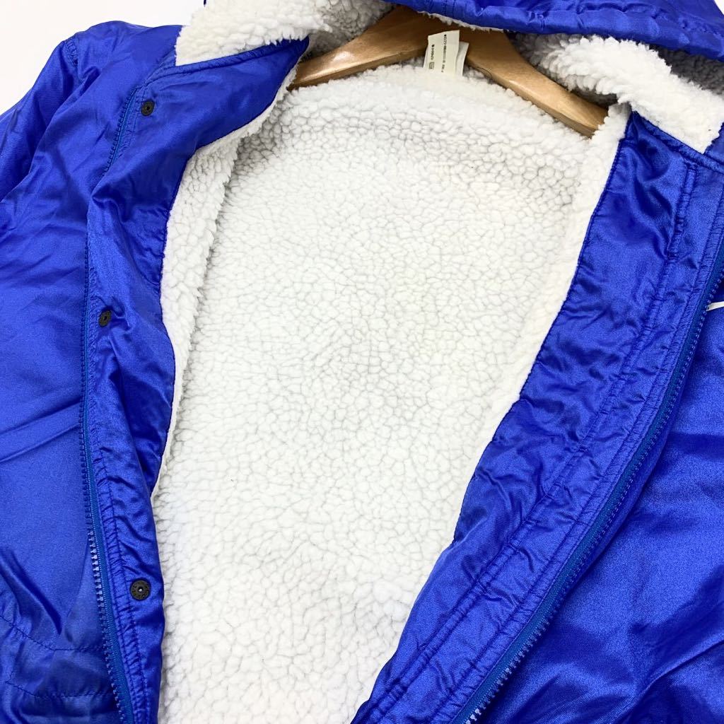 ナイキ NIKE ブルー 青 裏ボア ベンチコート グランドコート グラコン Lサイズ 防寒性抜群 背ロゴスウォッシュ スポーツウェア EC80(ジャンパー、ブルゾン)｜売買されたオークション ...