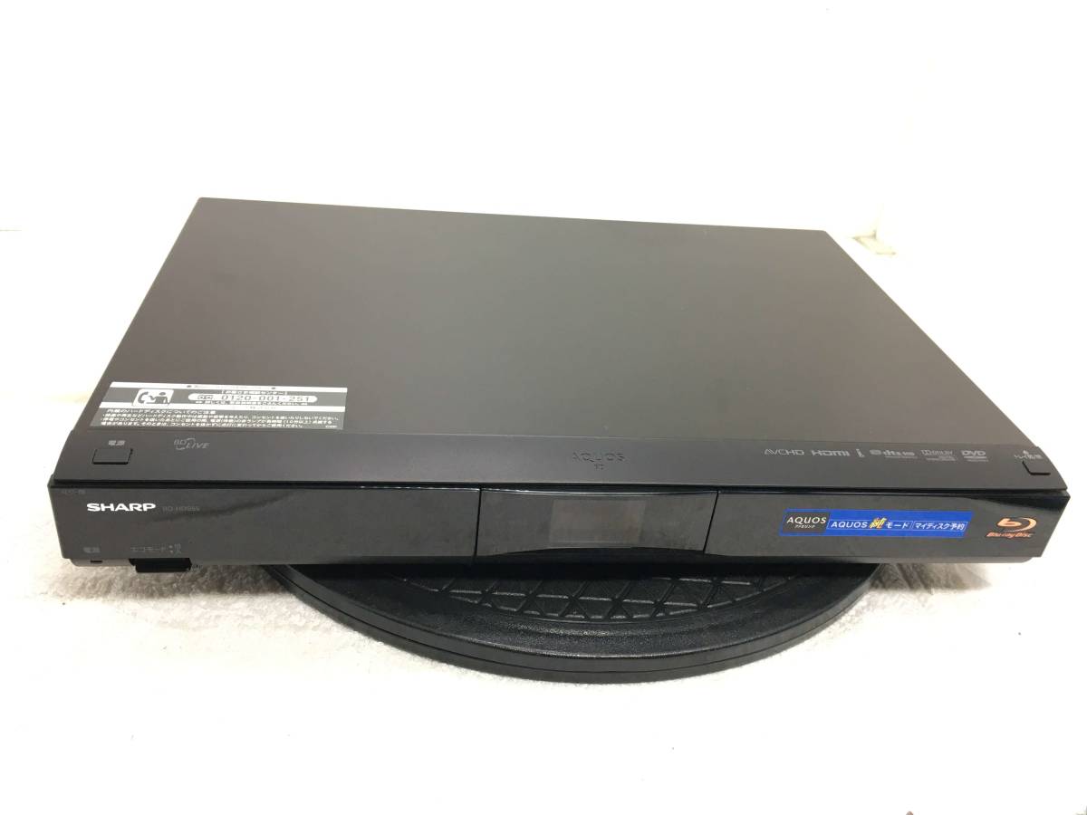 5686 SHARP AQUOS ブルーレイレコーダ BD-HDS55 2010年製(シャープ)｜売買されたオークション情報、yahooの商品情報をアーカイブ公開 - オークファン ...