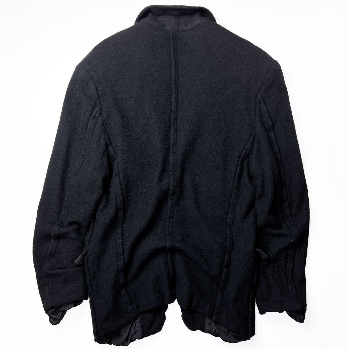 ウール縮絨 ジャケット コムデギャルソンオムプリュス HOMME PLUS 98AW 1998AW シーム 94AW 1994AW 縮絨期 ...