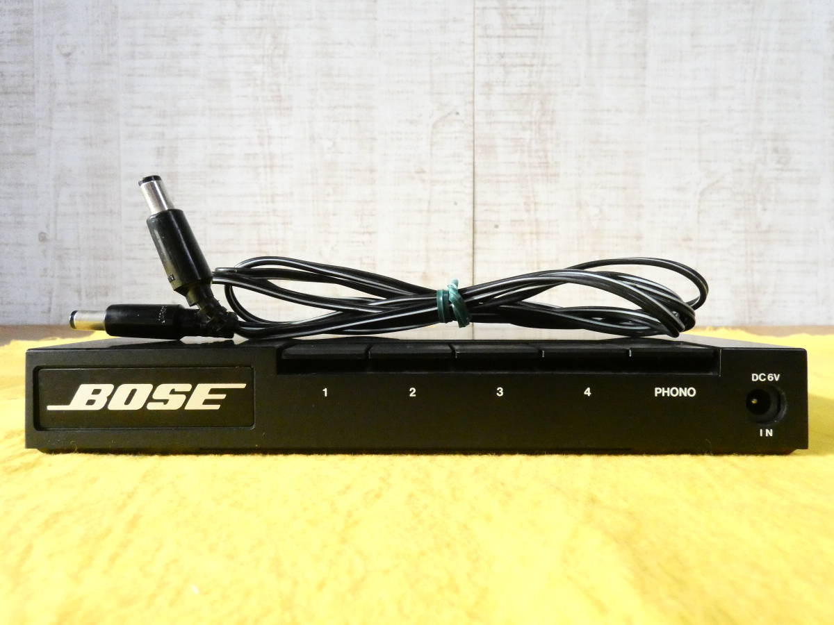 BOSE ボーズ SB-1 セレクタースイッチ 音響機器 オーディオ @送料520円 4921-5(オーディオ機器)｜売買されたオークション ...