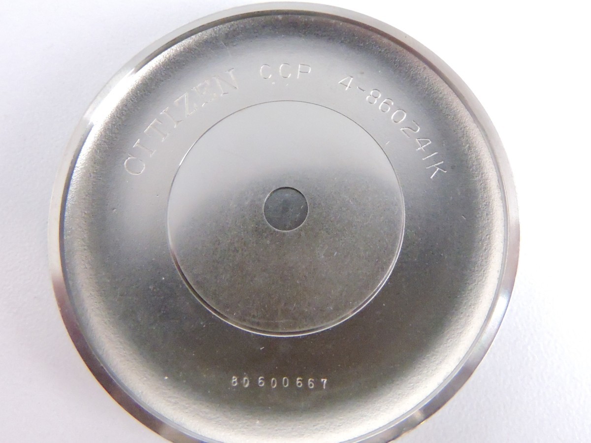 CITIZEN シチズン CRYSTRON クリストロン 4-81024K クォーツ Cal.8620A 懐中時計 電池交換済 1970年代 ...