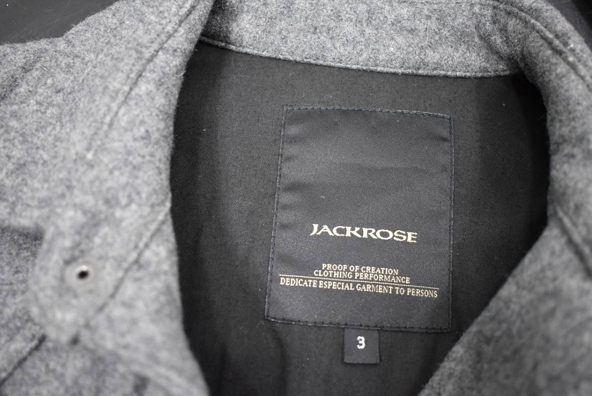 Rolling Stornesコラボ JACKROSE メルトンウールシャツ灰3バックエンボス加工唇秋冬(Lサイズ)｜売買されたオークション情報、yahooの商品情報をアーカイブ公開 ...