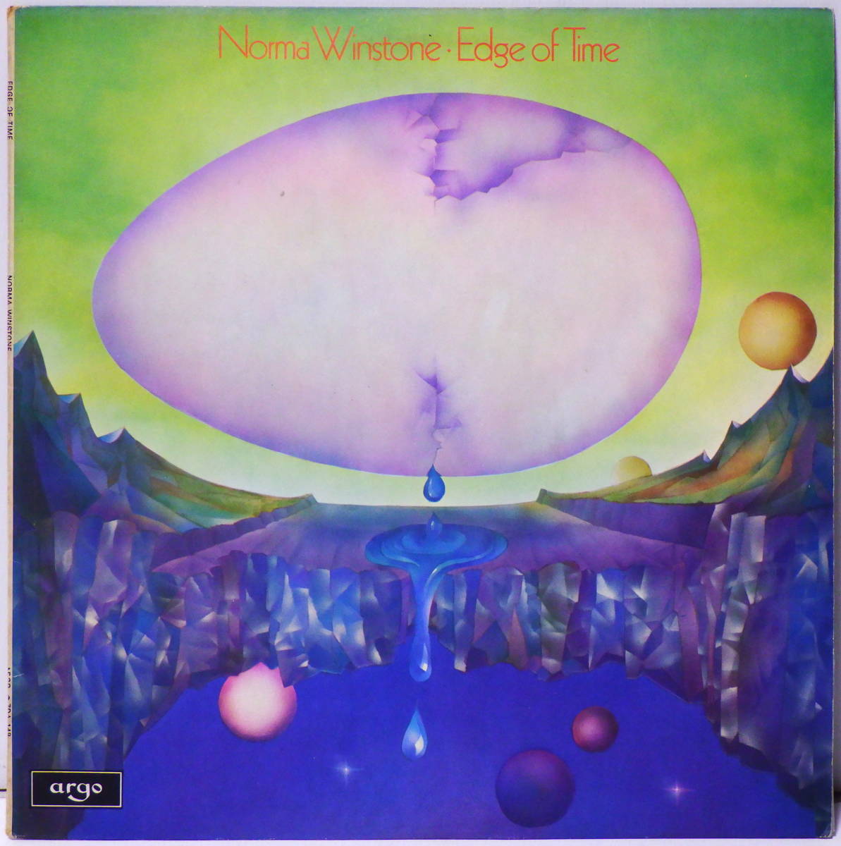 英国盤 NORMA WINSTONE EDGE OF TIME ARGO ZDA 148 STEREO MADE IN ENGLAND ...