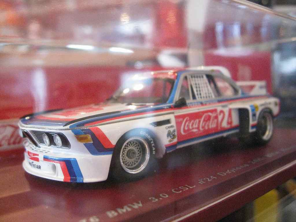 TSMコカ コーラ箱1/43BMW 3.0 CSL #24 Daytona 24h BMW Motorsports/Coca Cola ...