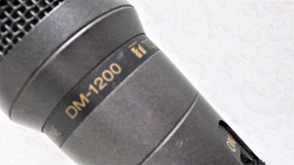 マイクロホン： TOA DM-1200 600Ω ケーブル付き 1セット(ダイナミックマイク)｜売買されたオークション情報、yahooの商品 ...