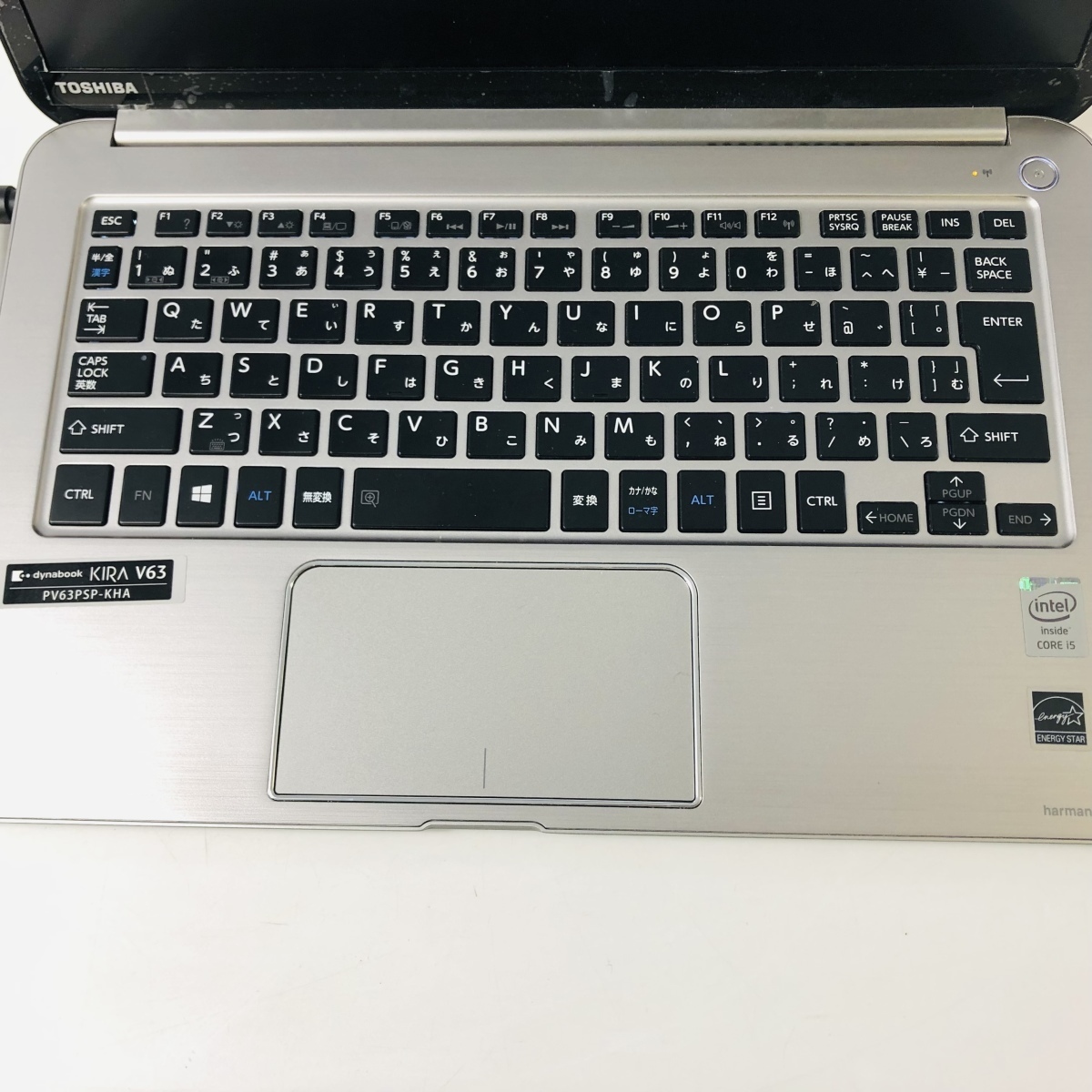 TOSHIBA dynabook KIRA Core i5-5200U 2.20GHz/8GB/SSD 128GB PV63PSP-KHA ...