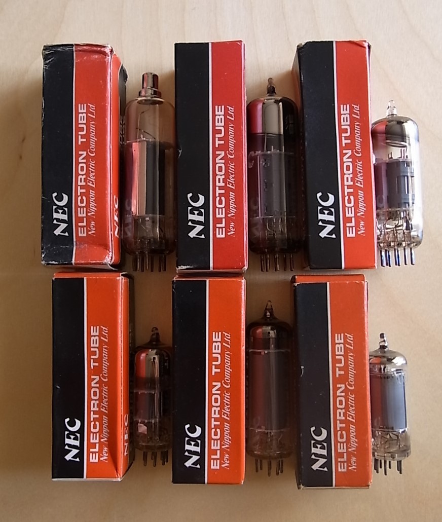 NEC真空管 エレクトロンチューブ ELECTRON TUBE 6本セット 日本製(真空管)｜売買されたオークション情報、yahooの商品情報 ...