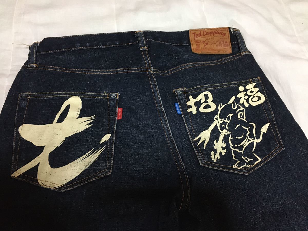 TEDMAN DEVIL002 デニムパンツ ジーンズ W31L34 エフ商会(W31～)｜売買されたオークション情報、yahooの商品情報をアーカイブ公開 - オークファン（aucfan.com）