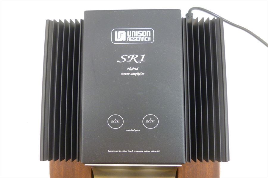 UNISON RESEARCH ユニゾンリサーチ SR1 アンプ 現状品 220105N7199(本体)｜売買されたオークション情報 ...