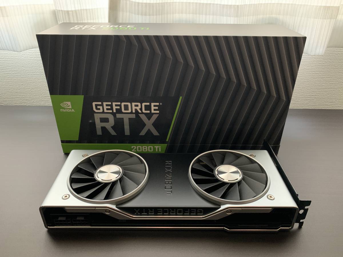 入手困難 NVIDIA GEFORCE RTX 2080 TI FOUNDERS EDITION 高性能(PCI Express)｜売買された ...