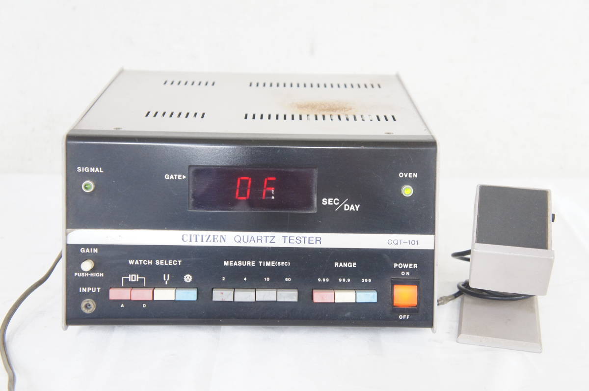 CITIZEN シチズン CQT-101 QUARTZ TESTER クォーツテスター 0601250801(その他)｜売買されたオークション ...