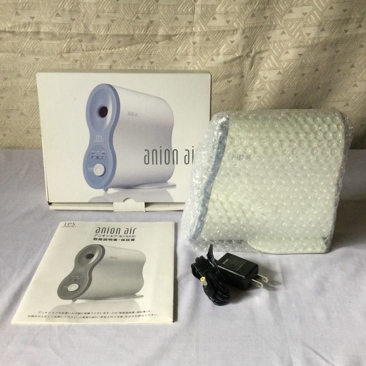 品 IPSコスメティックス アニオン エア SI-01A 美容機器 付属品 ACアダプター，取扱説明書 動作未確認 管理番号H119 K47C(フェイスケア)｜売買されたオークション情報 ...