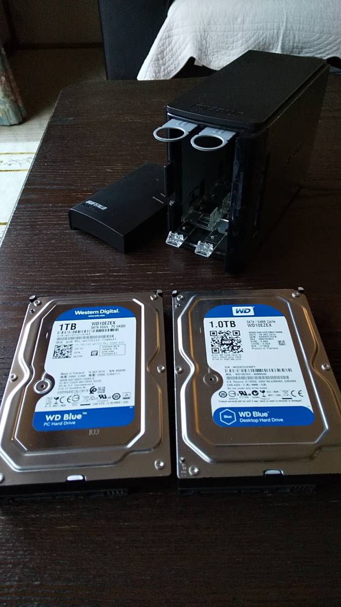 バッファローBUFFALO NAS RAID-0 1 対応 LinkStation LS-WVL/R1 Total 2.0TB 両HDD ...