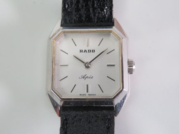harm7523-1 182 RADO ラドー Apis ヴィンテージ 手巻 レディース 腕時計 不動(ラドー)｜売買されたオークション情報 ...