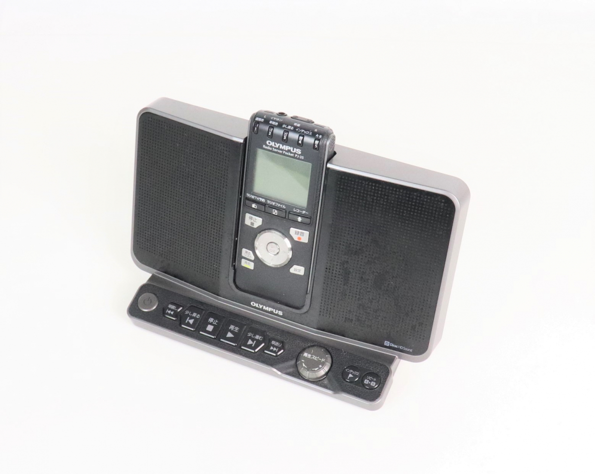 OLYMPUS CR19 PJ-35 オリンパス ラジオ サーバーポケット アンテナステーション ICレコーダーRadio Server ...
