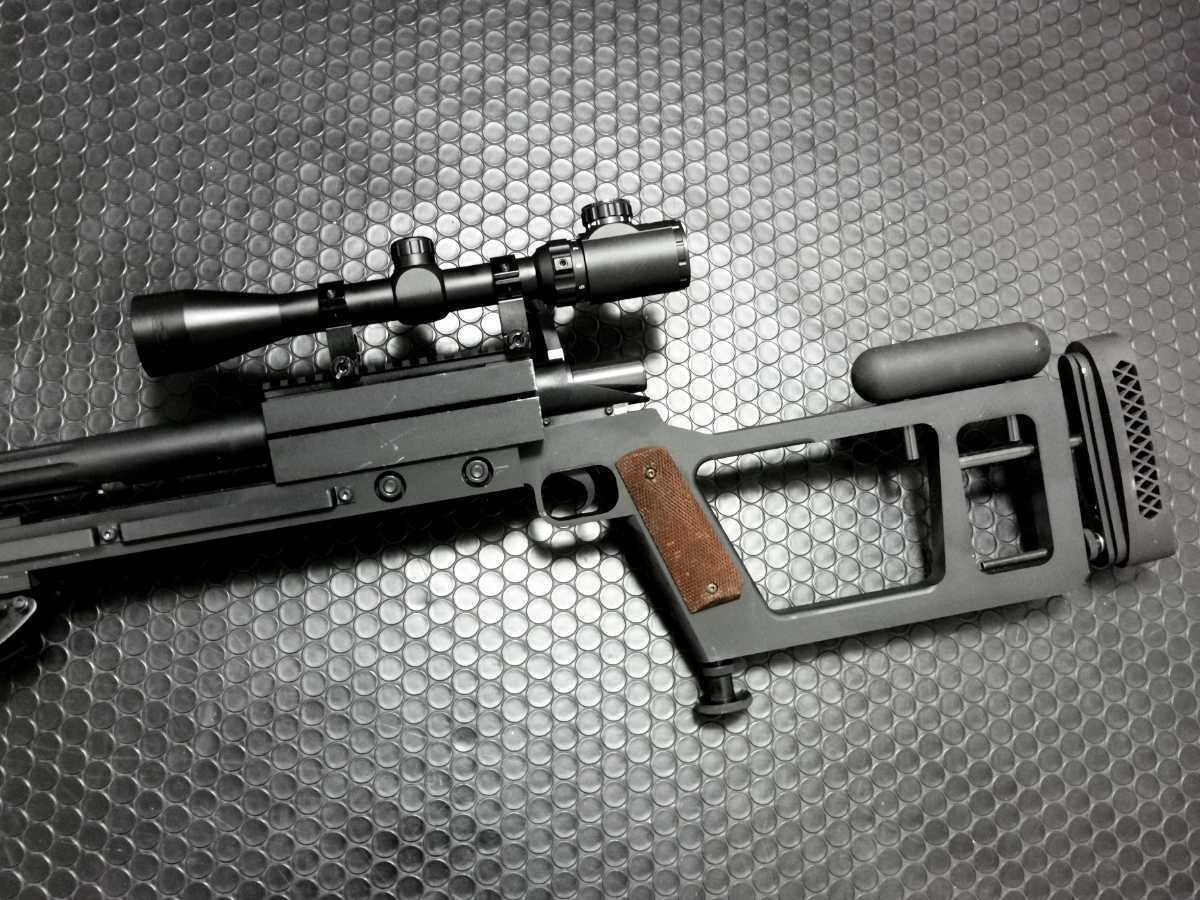 P.W.D D＆L SPORTS MR-30PG フルメタル ボルトアクションライフル APS-2 可変ズームスコープ バイポッド マルゼン ...